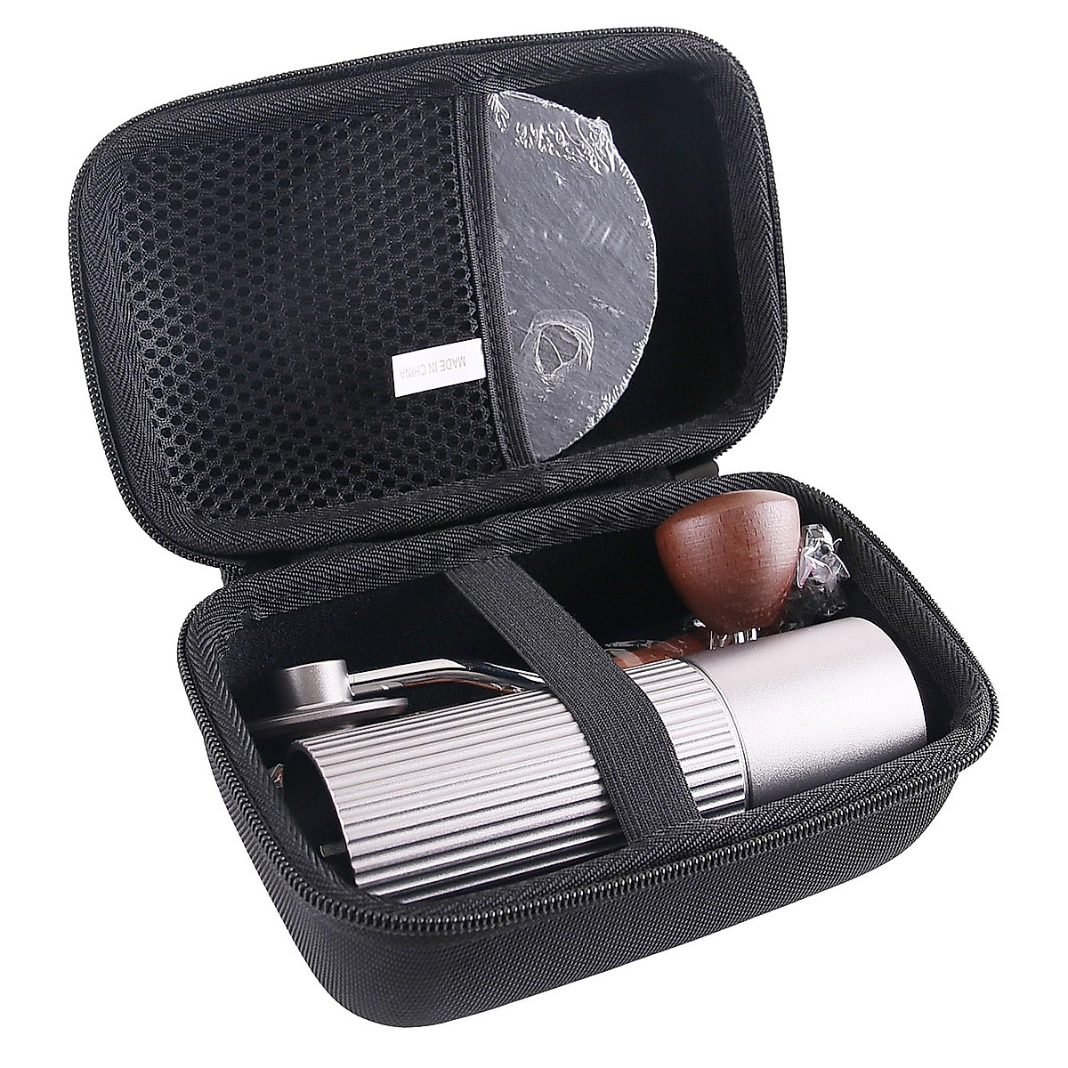 JINMEI Hard EVA Carrying Case Compatible with TIMEMORE Chestnut C2/C3 Manual Coffee Grinder storage box.