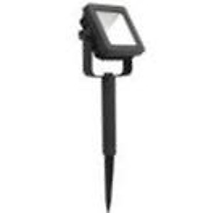 Low Voltage Black Outdoor Integrated LED Landscape Flood Light (4-Pack)