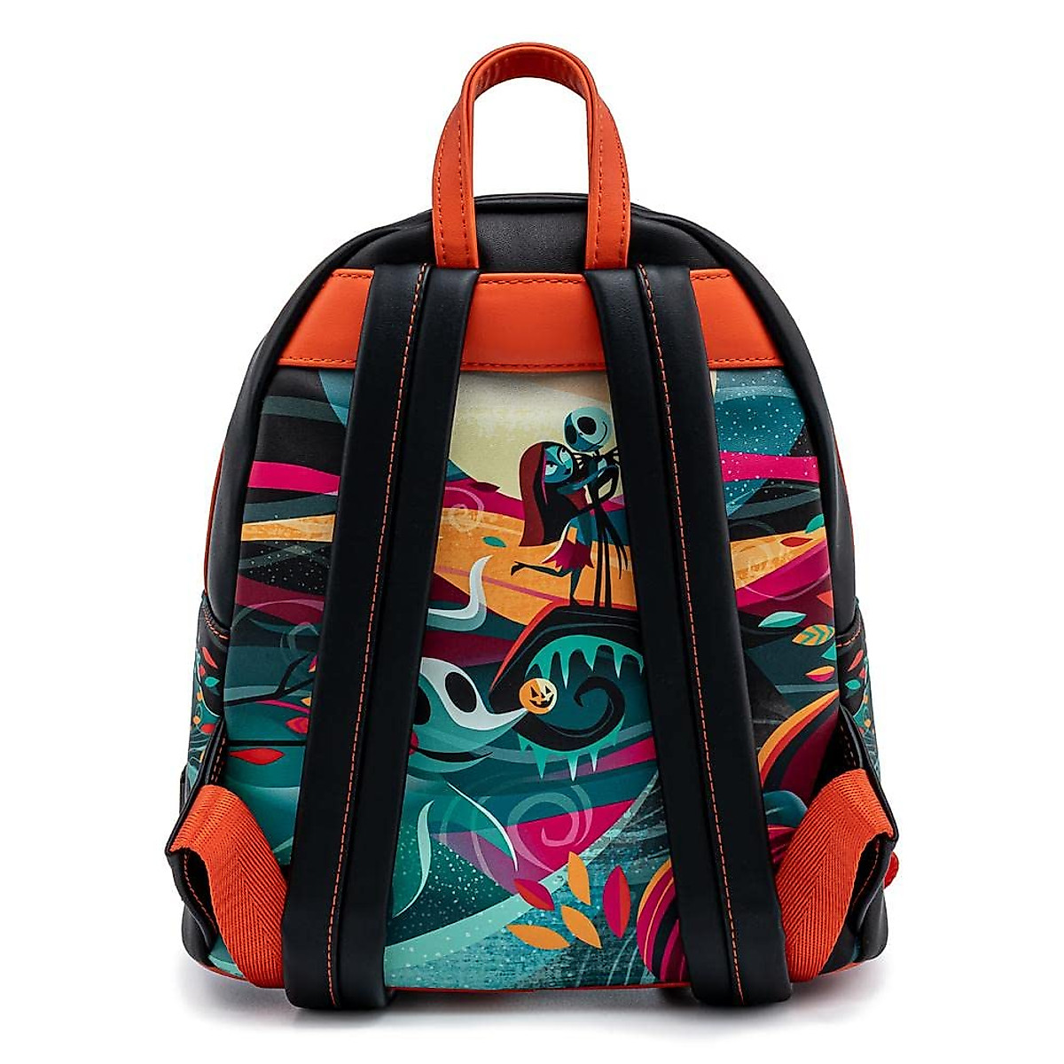 Loungefly Disney Nightmare Before Christmas Simply Meant To Be Womens Double Strap Shoulder Bag Purse