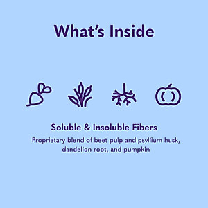 MySimplePetLab Dog Fiber & Probiotics Soft Chews | Promote Healthy Gut & Digestive Health for Dogs | Fiber Supplements & 5 Strain Probiotic Blend Treats
