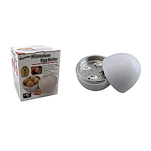 Microwave Egg Boiler Cooker Hard or Soft Boiled Eggs BPA Free Cook Up To 4 Eggs In Minutes Food-Grade