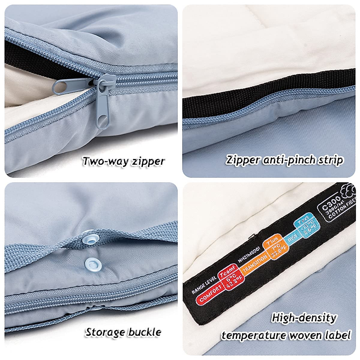 Naturehike Child's Sleeping Bag Camping Multi-Use Sleeping Sack Children's Growing Can Be Lengthen Foldable Storage Splicing Waterproof Ultralight Portable for Hiking Outdoor to Keep Warm (Yellow)