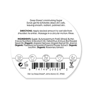 Deep Steep Sugar Scrub, Passion Fruit Guava, 8 Ounce