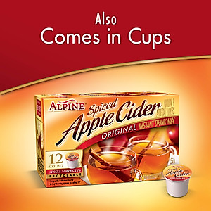 Alpine Spiced Cider Original Drink Mix, Apple Flavor, 120 Pouches