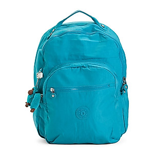 Kipling Seoul L Solid Laptop Backpack, Bright Blue