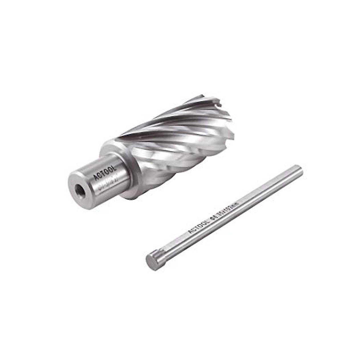 ACTOOL 1-3/16" Diameter × 2" Depth of Cut HSS ANNULAR Cutter with 3/4'' Weldon Shank