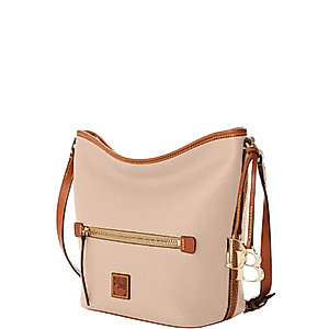 Dooney & Bourke Handbag, Pebble Grain Zip Sac Shoulder Bag - Blush