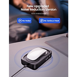 EAXBUX Undetectable Mouse Jiggler,Mouse Mover Jigger Device with LED Screen,Interval Time Adjustable,for Working from Home,Thinking/Taking Notes when Working,Keeps PC Live to lmprove Office Efficiency
