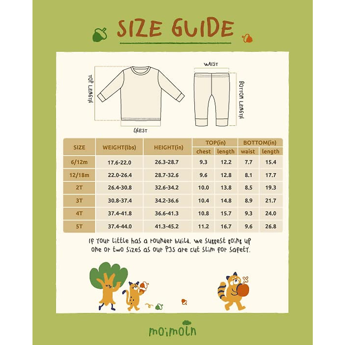 moimoln Girls Boys Unisex Cotton Modal Solid Long-Sleeve Snug fit Pjs Pajama Sleepwear Pink 3T