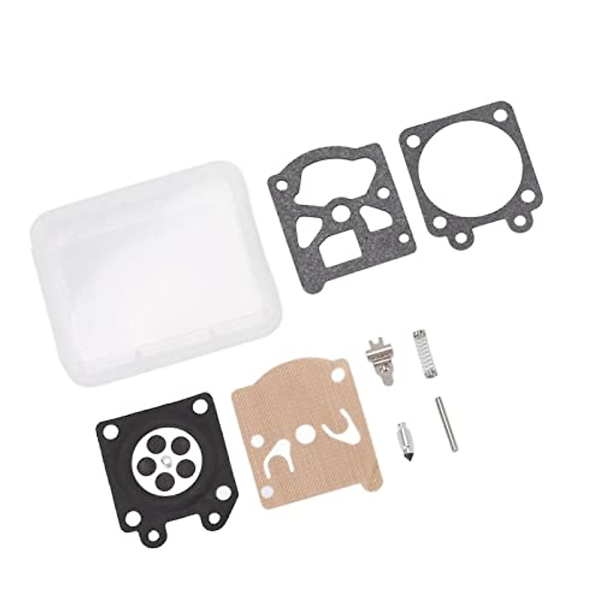 Carburetor Carb Repair Kit, Chainsaw Gasket Replacement Accessories Rebuild Kit Replaces for Walbro K11 Wat for 024 MS240 026 MS260 Garden