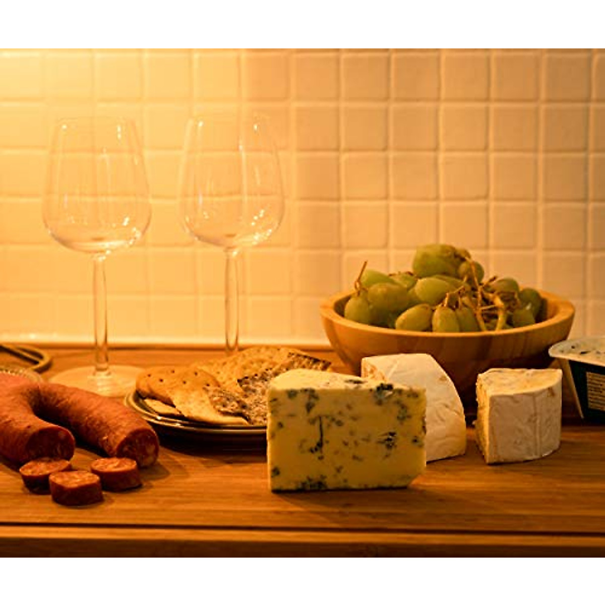 Pureboo Premium Organic Extra Large Bamboo Cutting Board/Serving Tray/Chueteria - 31.5"W x 18"D x 0.75"H - XL Drip Groove - Heavy Duty Chopping Board - Butcher Block