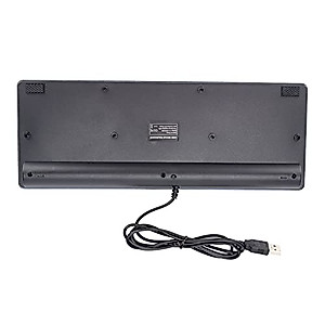Byged Wired Gaming Keyboard, 64 Keys Mini RGB Keyboard 3 Backlights Desktop Notebook Computer Keyboards with Long Service Life, for Desktop Laptop