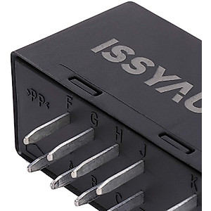 Hazard Warning Flasher Relay, Compatible with Sierra Silverado 2003-2006 Turn Signal Flasher, Replace 10383321 Not for LED Flasher Use