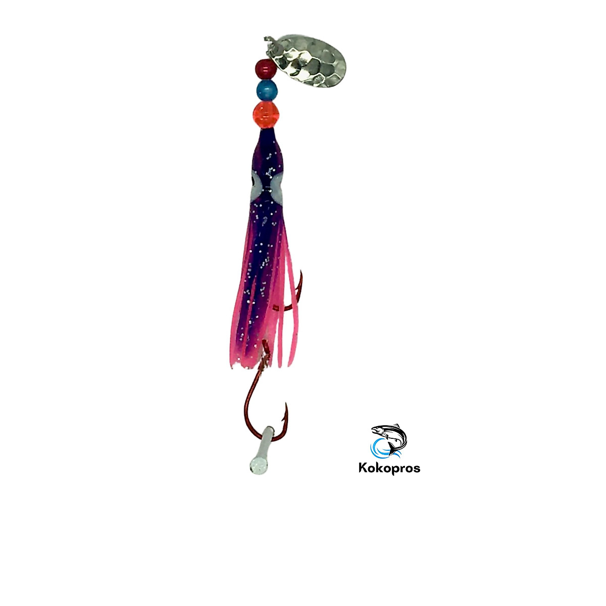 KOKOPROS Kokanee Fishing Hoochies - 10 Pack