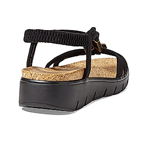 Alegria Women's Roz Casual Black Platform Sandal 7-7.5 M US
