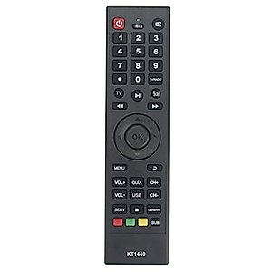 KT1440 Replacement Remote Controller Fit for Haier Panda ATEC DTV Gelec Soyea CRT Parker TV Wentai DVD