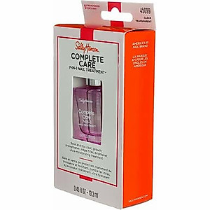 Sally Hansen Complete Care 7-N-1 Nail Treatment Clear 0.45 Ounce (13.3ml) (2 Pack)
