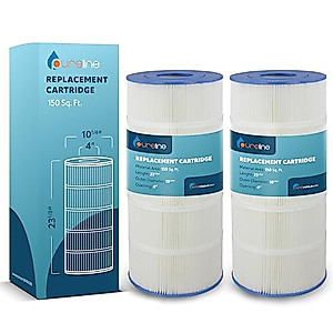 PURELINE Pool Replacement Cartridge Filter 2-Pack, 150 Sq Ft, PL0166, Compatible with Hayward C150S, Hayward SwimClear