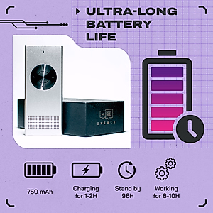 Muama Enence Instant Two-Way Translator. Portable Real-time Translation in 36 Different Languages. Perfect as a Pocket Dictionary and for Learning, Travel and Business Communications