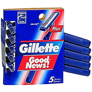 Gillette Sensor2 Disposable Razor- 5 Ct, Pack of 3