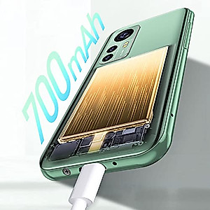 3G Mini Smartphone, One Piece Green 2MP Rear 0.3MP Front D18 Mini Phone for Study (Green)