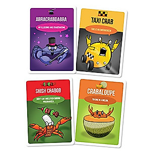 You've Got Crabs by Exploding Kittens - A Card Game Filled with Crustaceans and Secrets - Family-Friendly Party Games For Adults, Teens & Kids