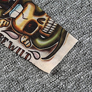 AYIYO Baby Boys Long Sleeves Mesh Tattoo Sleeves Bodysuit Outfit (70(3~6 Months), F)