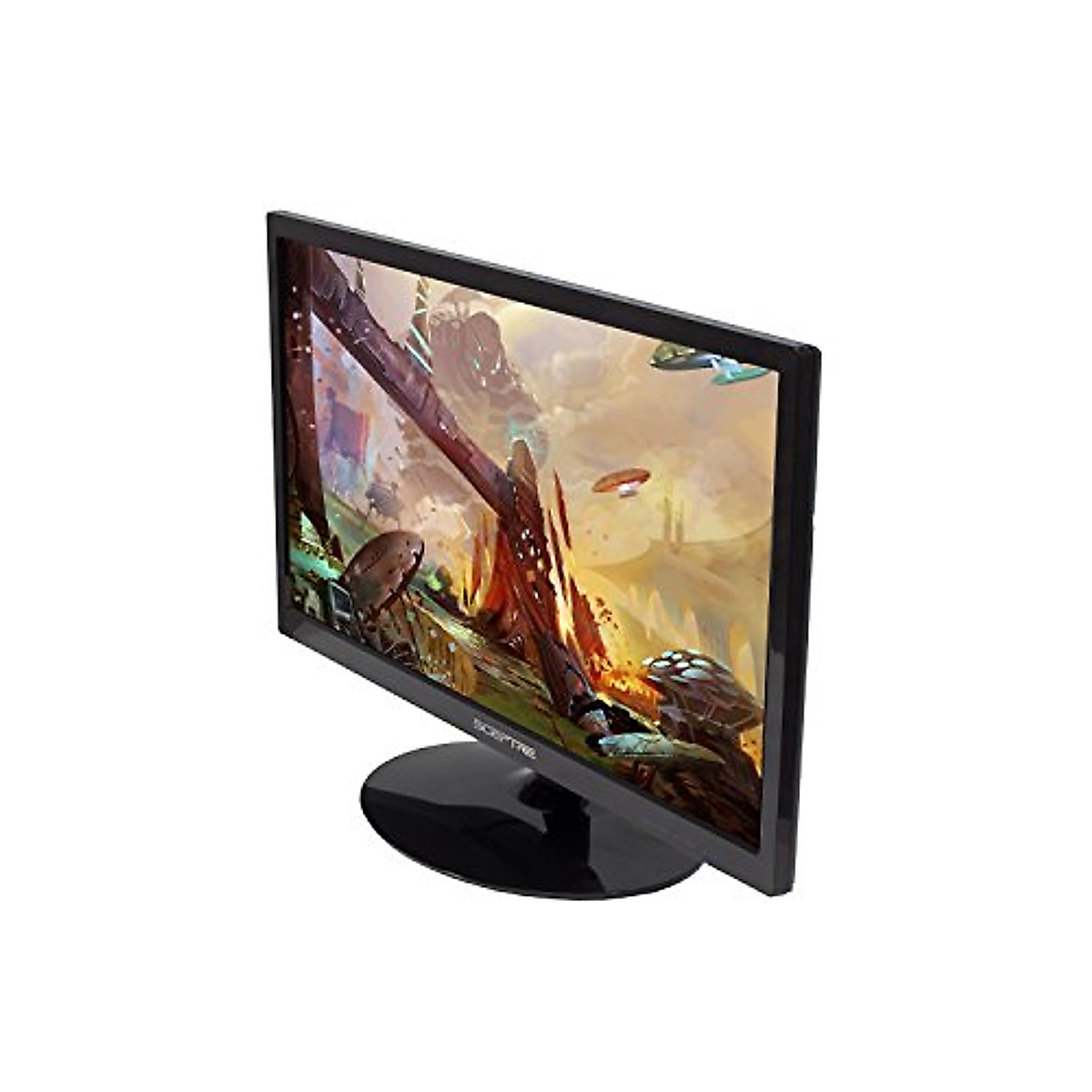 Sceptre 22 Inch LED Monitor 1080p 75Hz 99% sRGB Build-in Speakers HDMI x2 VGA, Machine Black