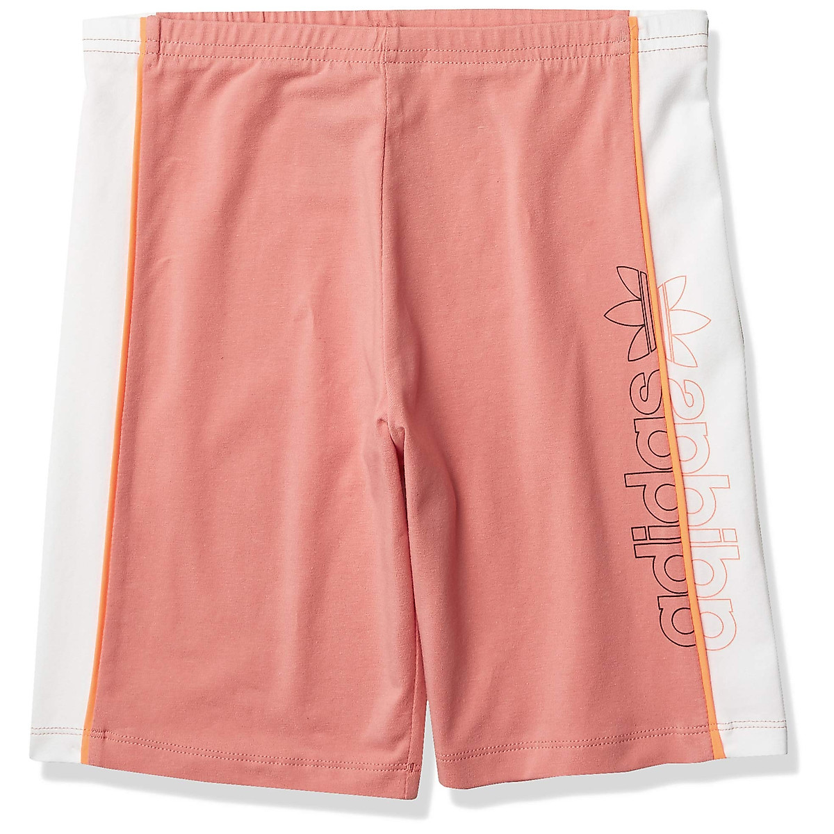 adidas Originals Boy's Cycling Shorts Tactile Rose/White Large