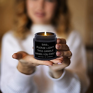 Being Your Favorite Child Funny Scented Candle, Best Mom & Dad Gifts, Unique Mother's Day Father's Day Gifts from Daughter Son Kids, Birthday Christmas Gift Ideas for Parents, Sandalwood Scented