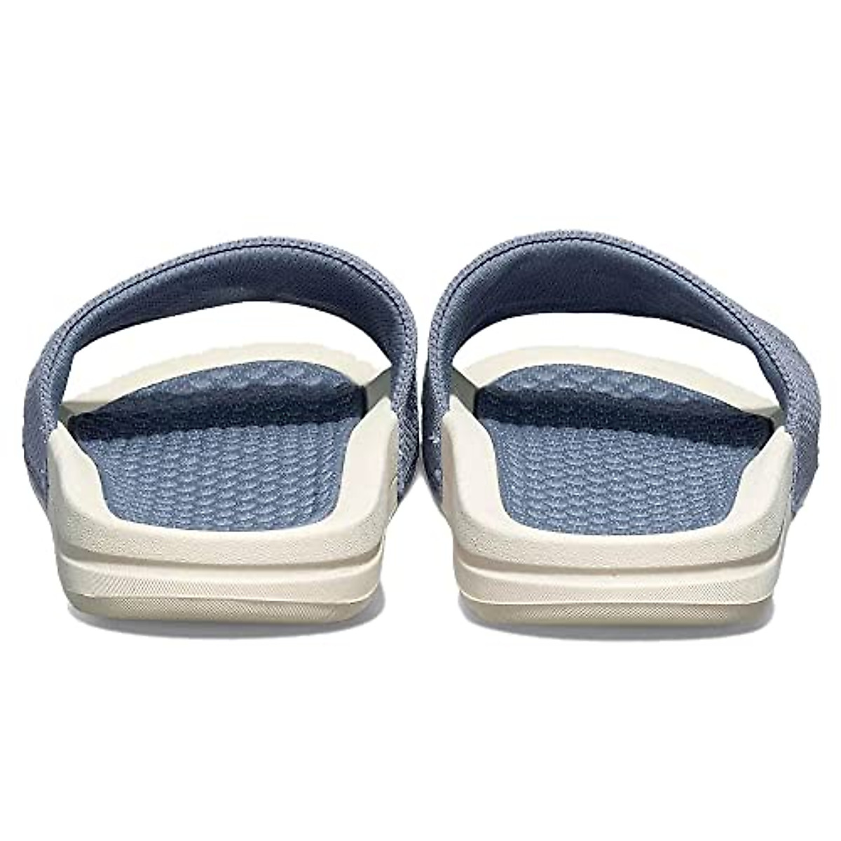 Athletic Propulsion Labs (APL) Big Logo Techloom Slide Slate/Pristine 6 B (M)