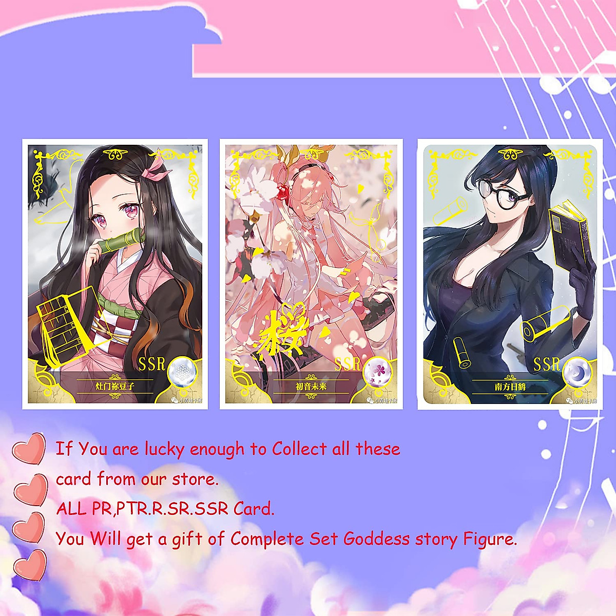 10 Packs Goddess Story TCG Booster Packs,Goddess Story TCG Cards,Goddess Story TCG，Goddess Story TCG Collection Cards，Anime Girls Playing/Trading Cards