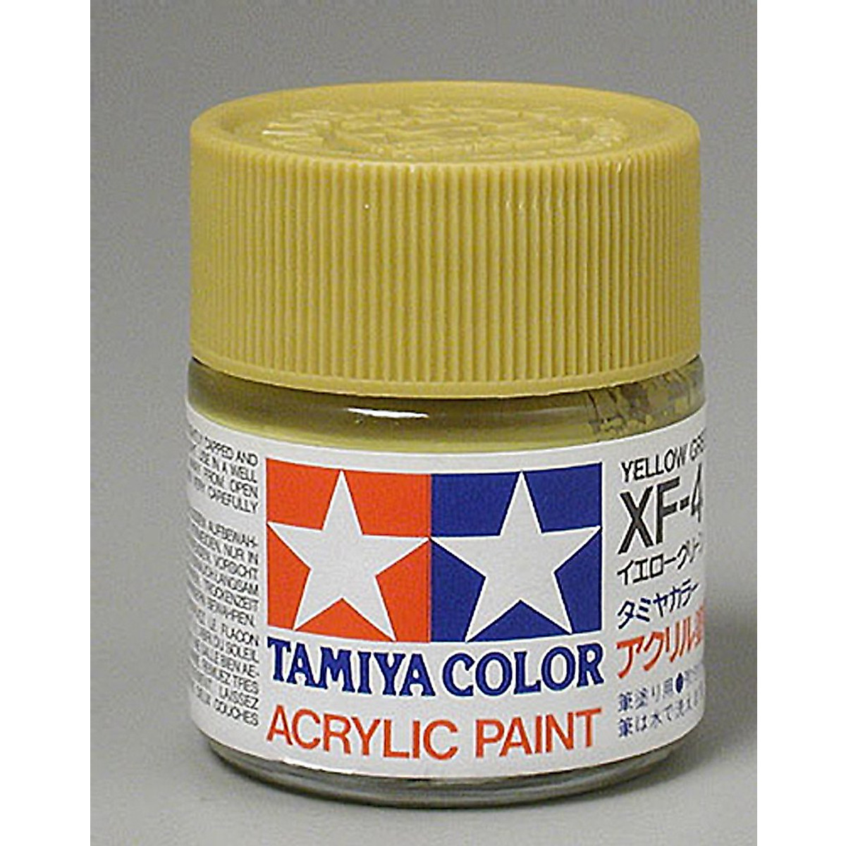 Tamiya America, Inc Acrylic XF4 Flat, Yellow Green, TAM81304