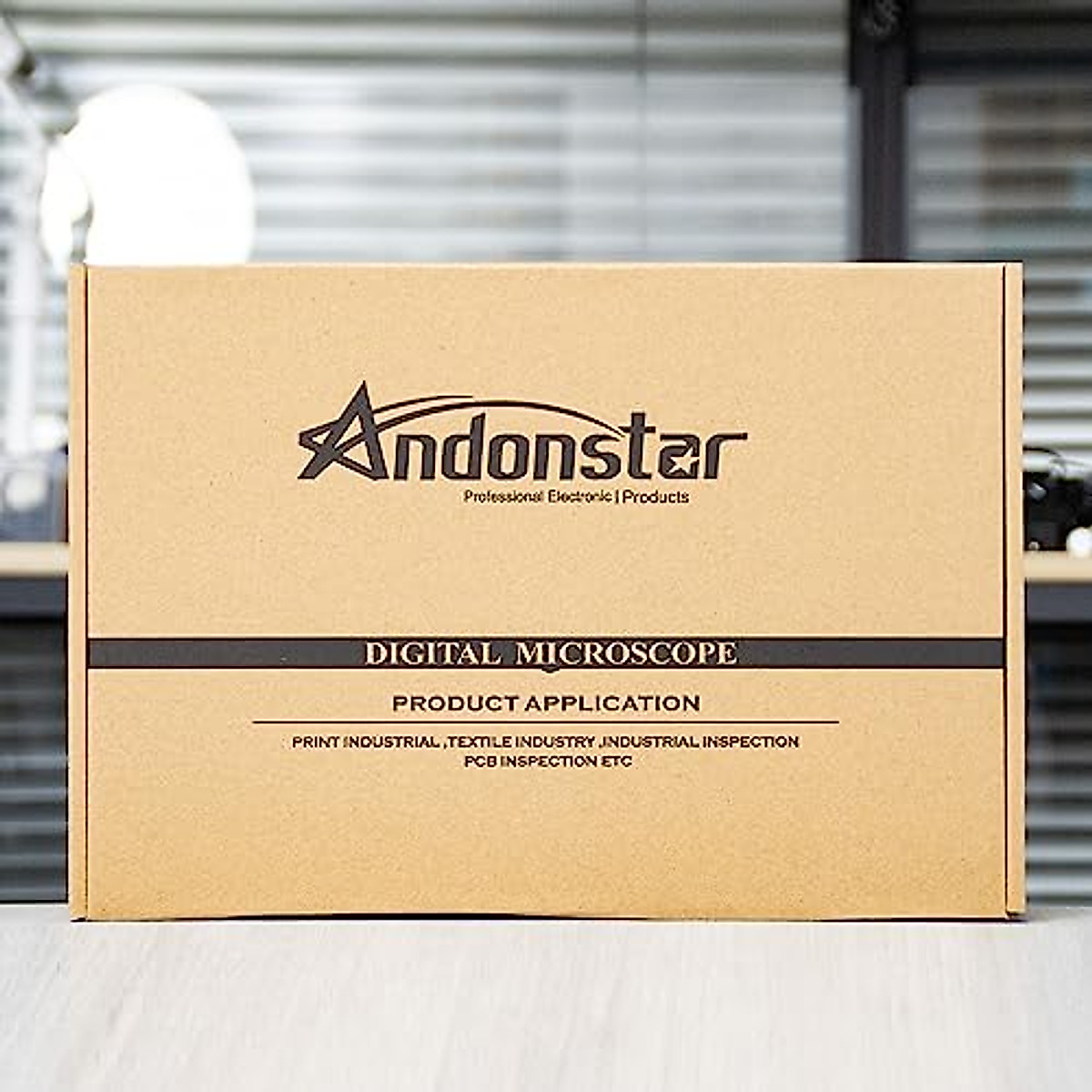 Andonstar AD407 1080P 3D HDMI 4MP Soldering Digital Microscope with 7-inch HD LCD Display and 270X Magnification Portable Tool for PCB Phone Repair, DIY Electronics and SMD/SMT/BGA