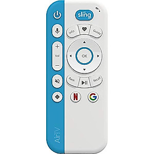 AirTV All-In-One with Dual Tuner Adapter | 3ft Cat5e UTP Cable & ASKA TV Coaxial Cable Splitter | Bonus $25 SlingTV Credit