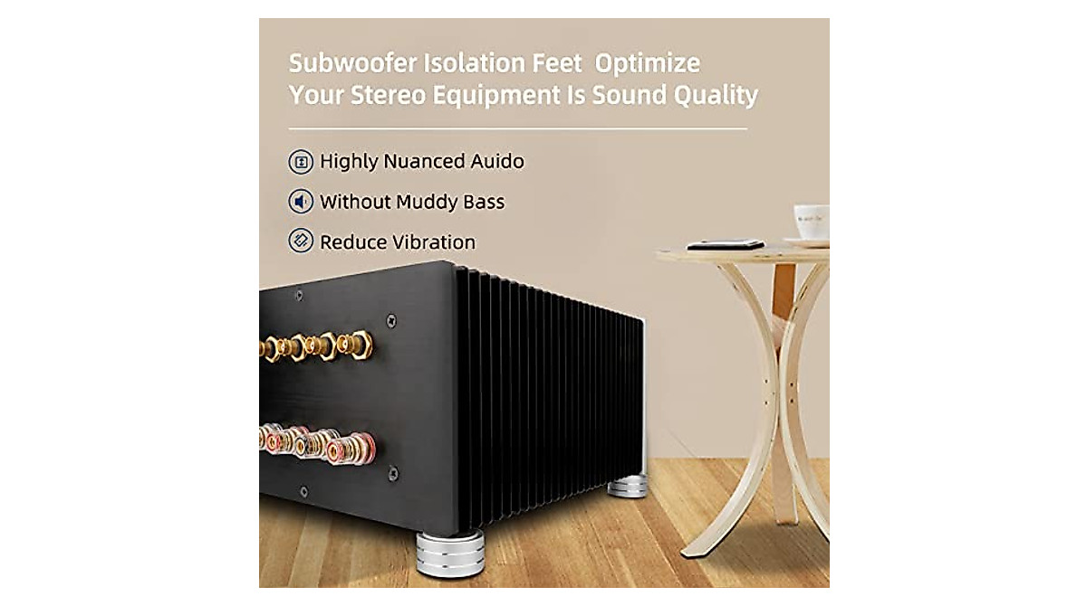 Monosaudio HiFi Isolation Feet - Superior Sound Quality