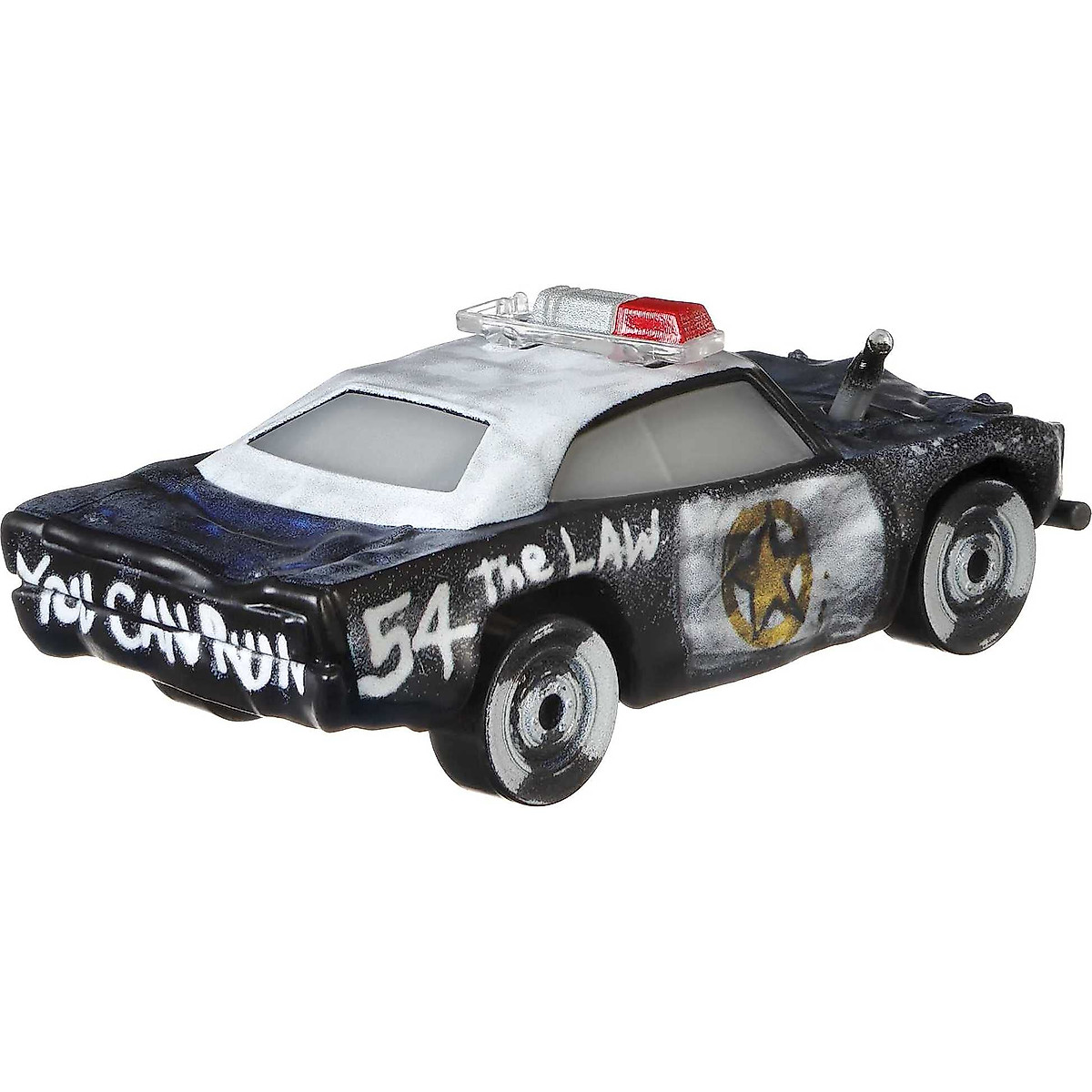 Disney Car Toys 2-Pack, APB and Broadside, 1:55 Scale Die-Cast Fan Favorite Vehicles For Racing And Storytelling Play, Gift for Kids 3 Years and Older