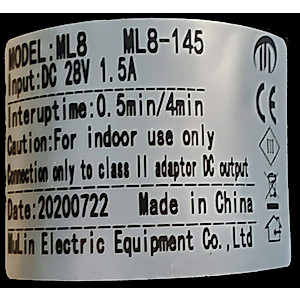 Mulin Power Recliner Motor Replacement with Cord Model ML8-145 Linear Actuator for Sofa Lift Chair Couch Massage Seat Bed