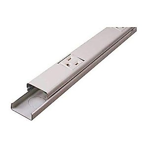 Legrand V20gb506 Plugmold 2000 Series 5' Steel Power Strip w/ 10 Outlets
