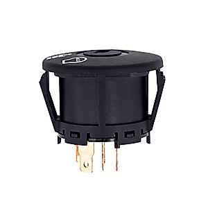 Starter Ignition Switch with Keys 4 Position Fits for Husqvarna AYP Craftsman Sears Poulan Lawn Mower Rider Replace193350 532193350 6900-49P1