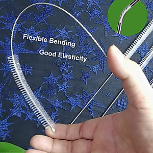 Long Straw Cleaner Brush Extend 10 inch, Wide 10mm diam Pipe Cleaners, Long Straw Brush for Sippy Cup, Water Bottle and Tubes, Drinking Straw Cleaning Brush Set 10 Pack