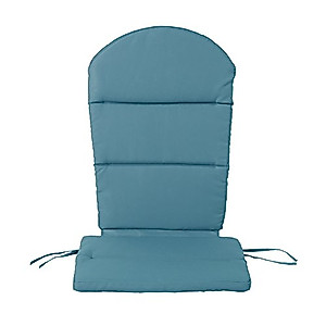 Christopher Knight Home Terry Outdoor Water-Resistant Adirondack Chair Cushion, Dark Teal, 1 Count (Pack of 1)