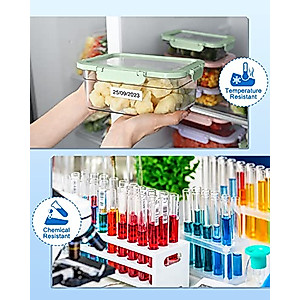 Oozmas Tz Tape 12mm 0.47 Inch Laminated Black on White Replacement for Brother Ptouch Tape TZe-231 Compatible with Brother P Touch D400 D410 D210 D220 1280 1800 1880 2040 Label Maker Tape, 4 Pack