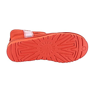 UGG Women's Classic Mini Side Logo II Boots, Hazard Orange, 5