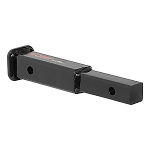 CURT 45789 7-Inch Long Trailer Hitch Extension for 1-1/4-Inch Receiver, 350 lbs