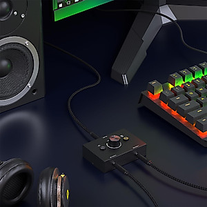 3.5mm Stereo Audio Switch Audio Switcher Passive Speaker Headphone Manual Selector Splitter Box Audio Sharing