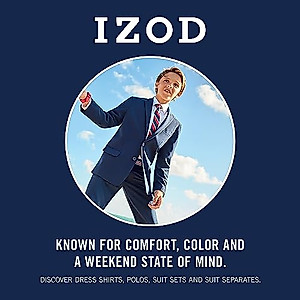 IZOD boys Long Sleeve Solid Button-down Oxford button down shirts, White, 12 US