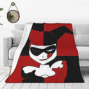 Anime Throw Blanket Cartoon Flannel Decor Blankets for Sofa All Season Super Cozy Plush Blanket All Season Gift for Bedroom Living Room Sofa Car 50''X41''