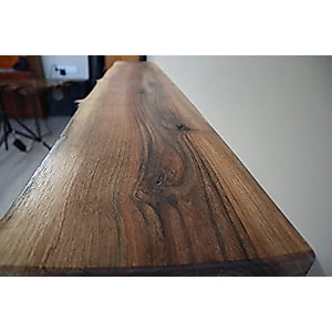Live Edge Cherry Wood Naturally Form, Console Table 56" x 9" x 29.5" (Handmade)