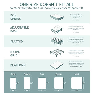 ADDNUSS Queen Size Mattress,14 Inch Gel Memory Foam and Innerspring Hybrid Queen Mattress in a Box for Pressure Relief,Medium Plush,Motion Isolation,CertiPUR-US.